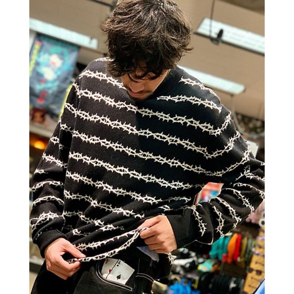 Lurking Class | Sweaters | Sketchy Tank Lurking Class Barbed Wire ...